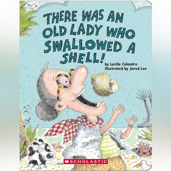 Scholastic | Toys | New Book There Was An Old Lady Who Swallowed A ...